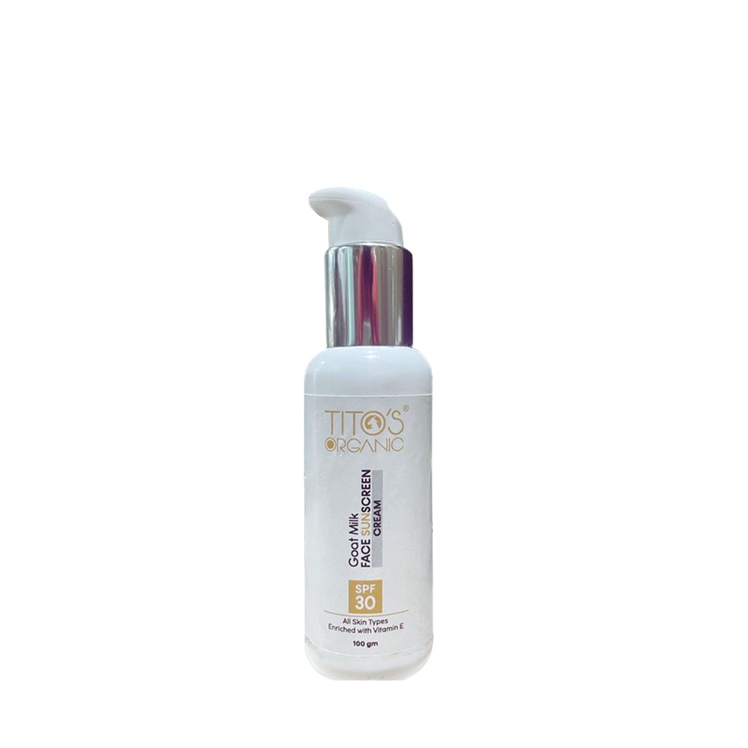 Goat Milk Sunscreen SPF 30 | Lightweight & Hydrating | Tito’s Organic ...